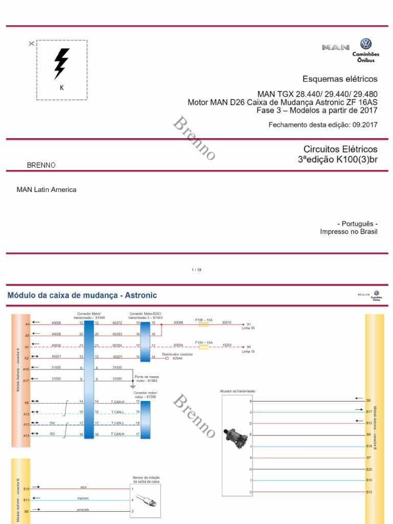 Diagrama Man TGX | PDF