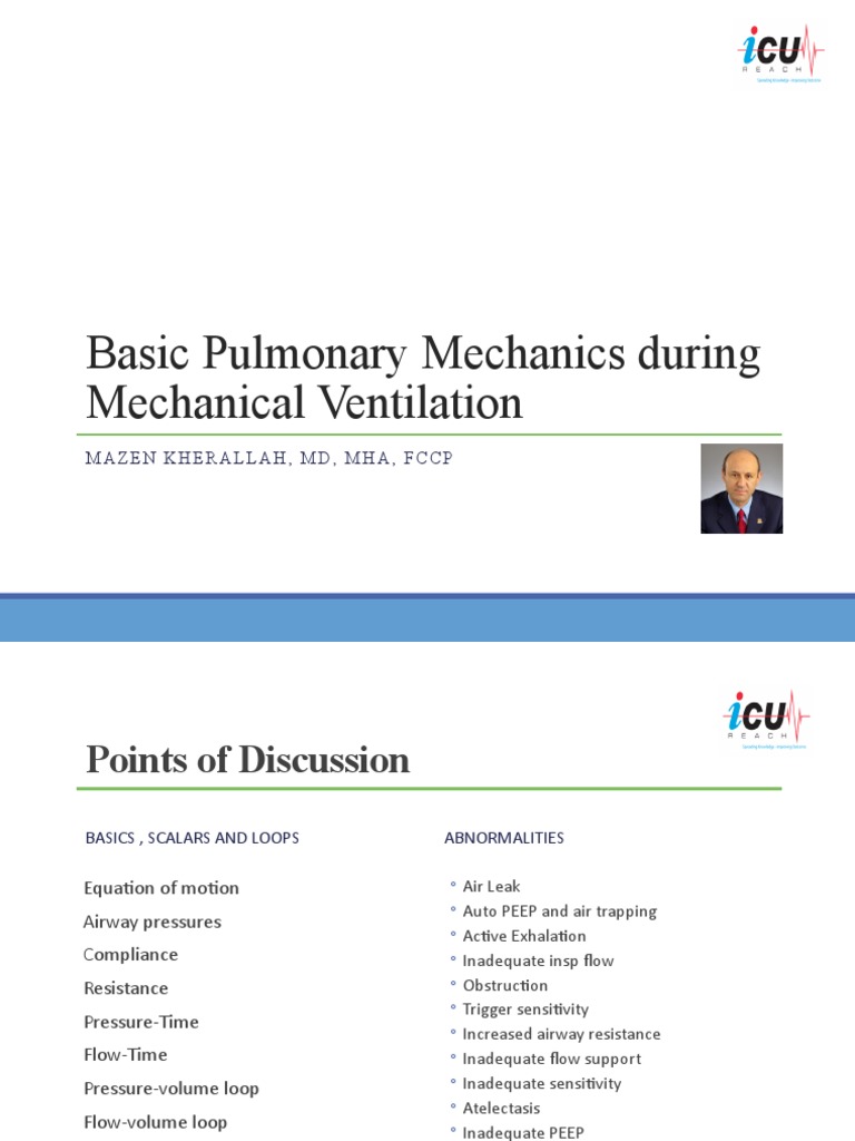 Principles of Mechanical Ventilation | PDF | Exhalation | Breathing