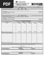 BIR Form 2307 Updated AUG 2023 | PDF | Payments | Taxes