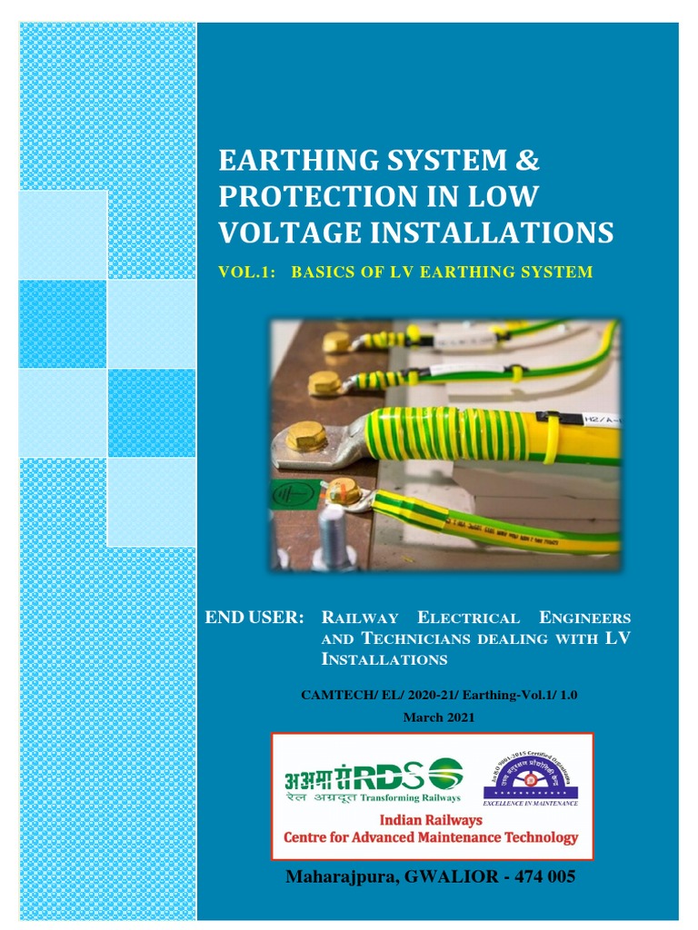 Earthing System and Protection in LV Installations - Vol-1 - Basics of ...