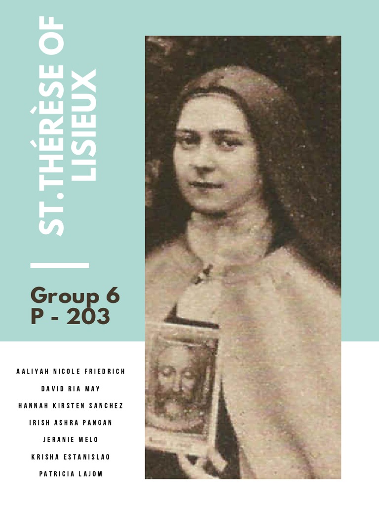 St. Therese of Lisieux | PDF | Religious Behaviour And Experience ...