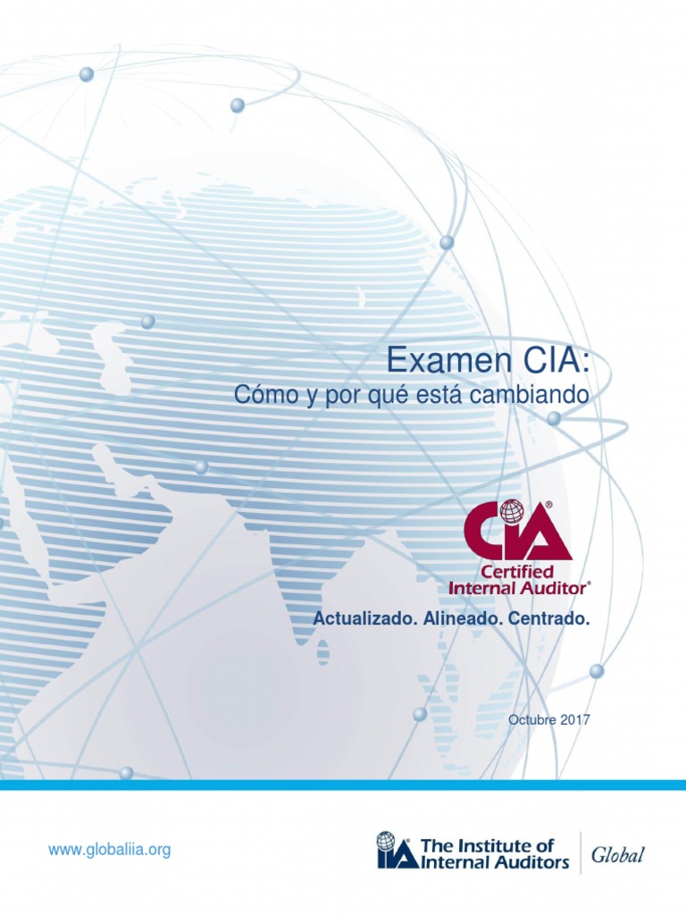 CIA Exam Syllabi Changes Handbook Spanish | PDF | Prueba (evaluación ...