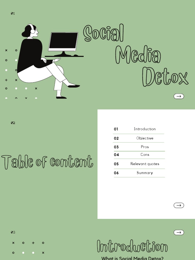 Social Media Detox | PDF | Popular Culture & Media Studies | Social Media