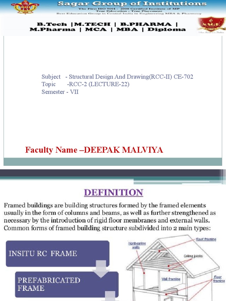 RCC 2 Shear Wallpresentation1 | PDF | Art | Science & Mathematics