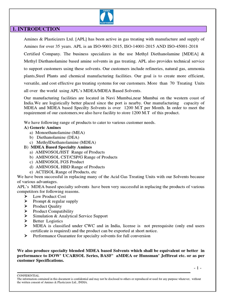 Apl Introduction Services Pdf Chemistry Physical Sciences