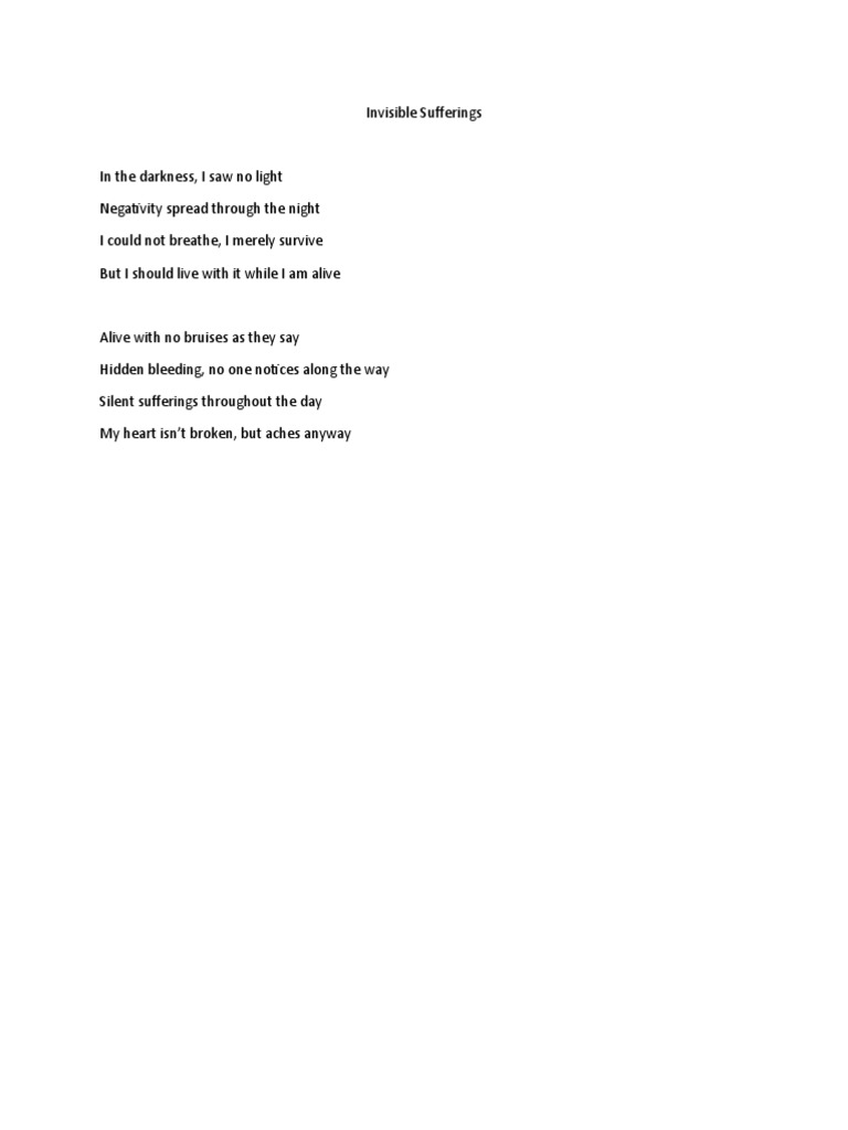 Poem 1 | PDF | Mystery, Thriller & Crime Fiction | Poetry