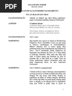 SJPC Living Rosary Guide | PDF