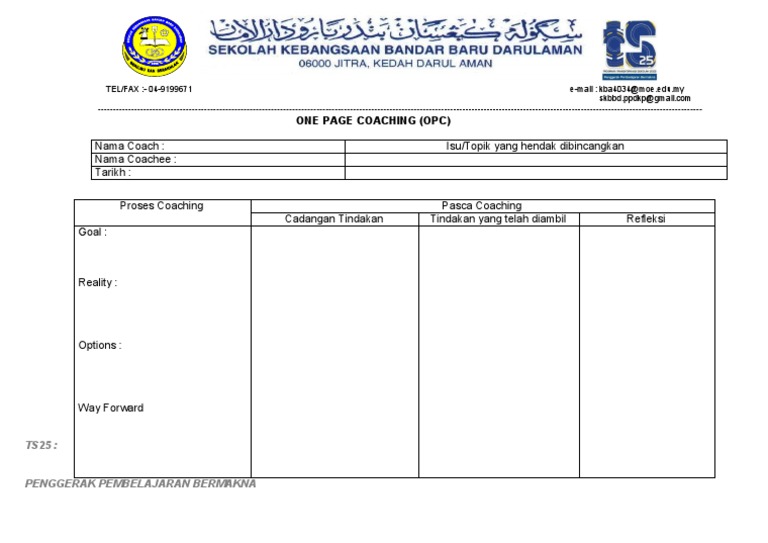 Tugasan 1.6 - Borang Opc | PDF
