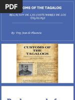 Primary Source Analysis: Title of Source: Customs of The Tagalog | PDF ...