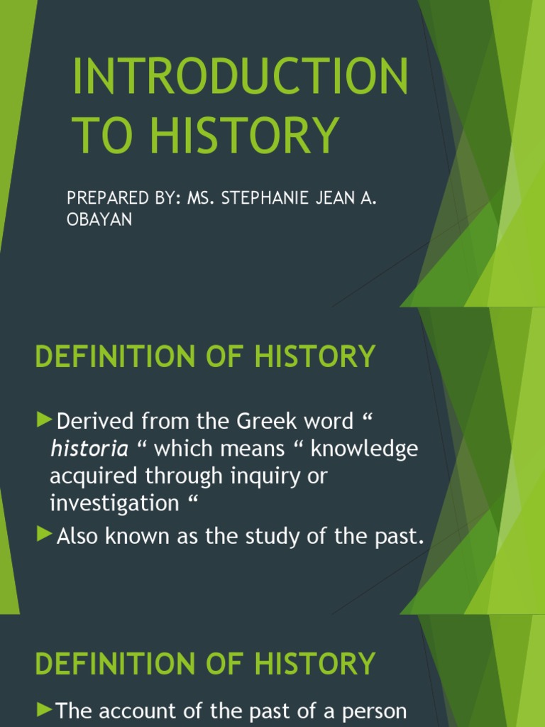 Introduction To History | PDF | Primary Sources | Historiography