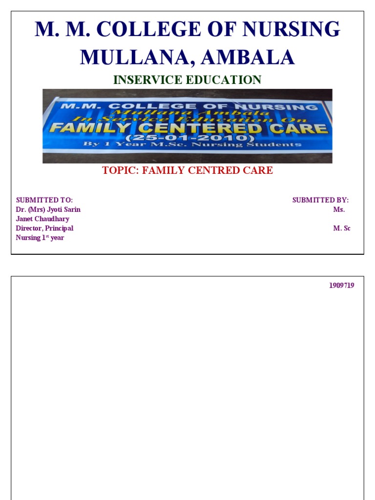 LP Inservice Education | PDF | Teachers | Nursing