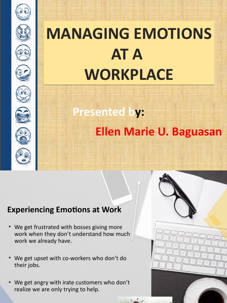 Effective Emotion Management at Work | PDF | Emotions | Anger