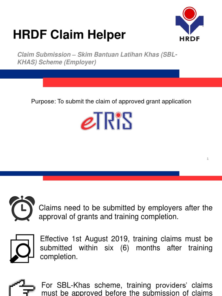 HRDF Claim Helper: Claim Submission - Skim Bantuan Latihan Khas (SBL ...