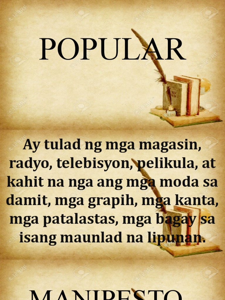 Cloma - MANIPESTO | PDF