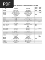 Tentatif Family Day | PDF