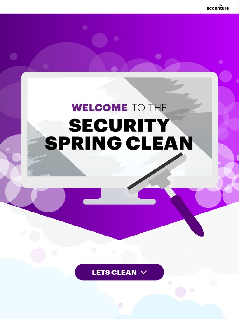 Security Spring Clean: Welcome | PDF | Wi Fi | Information And ...