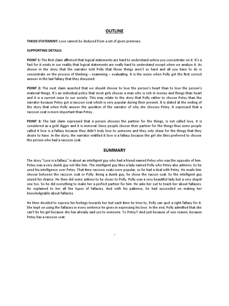 English For Academic Ang Professional Purposes Outline | PDF | Fallacy ...