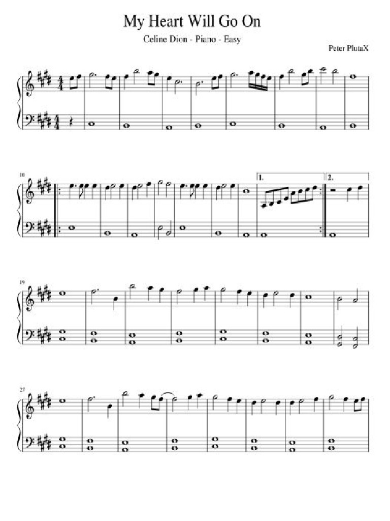 My Heart Will Go On | PDF