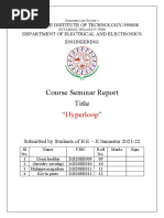 Hyperloop: Presented By: Aniket Deolikar | PDF | Hyperloop | Engineering