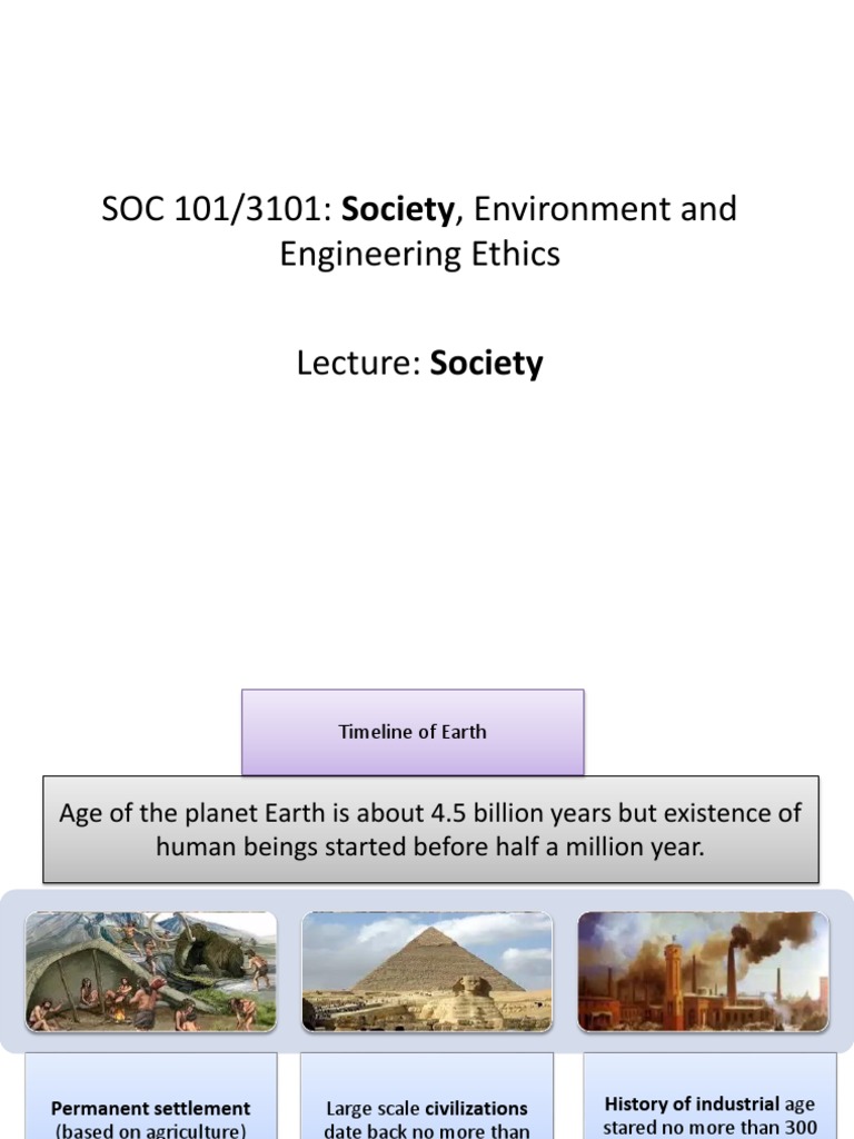Evolution of Society | PDF | Society | Civilization