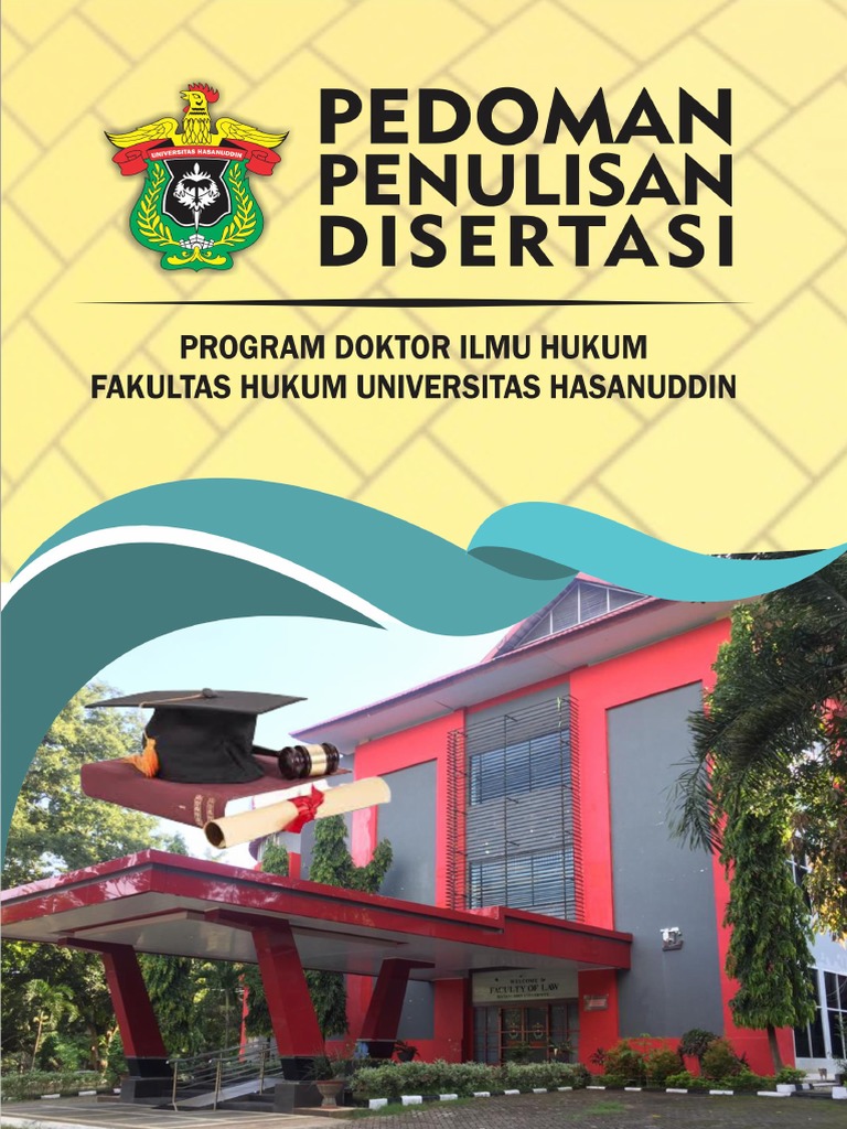 Pedoman Penulisan Disertasi Unhas | PDF