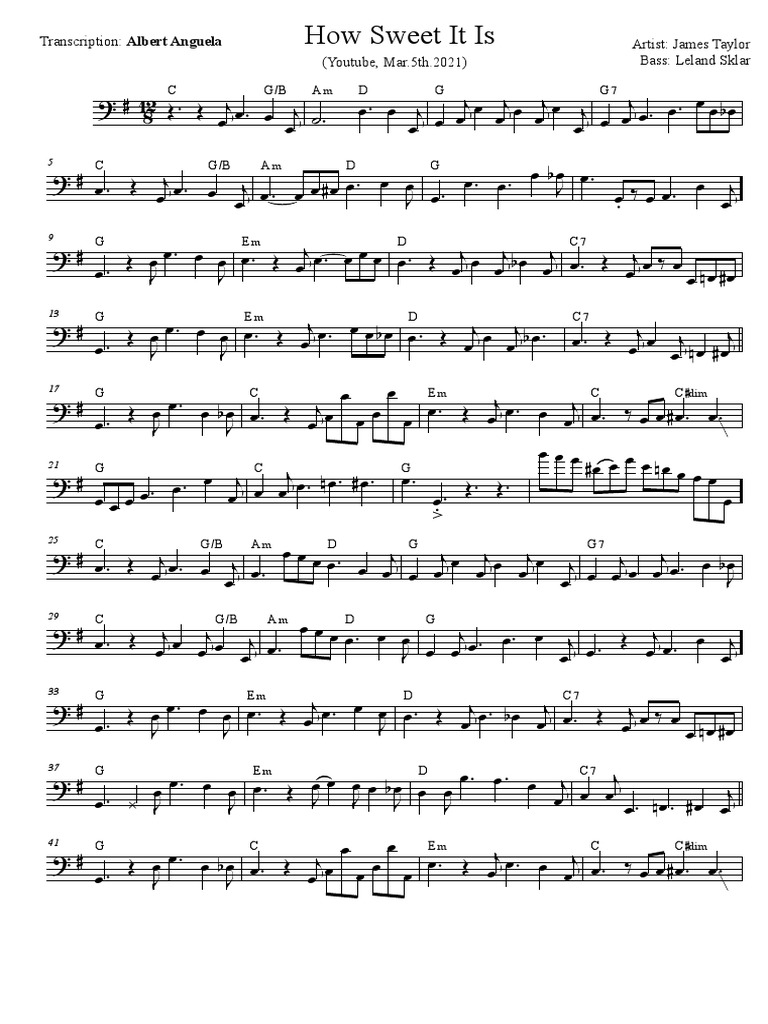 180 How Sweet It Is | PDF