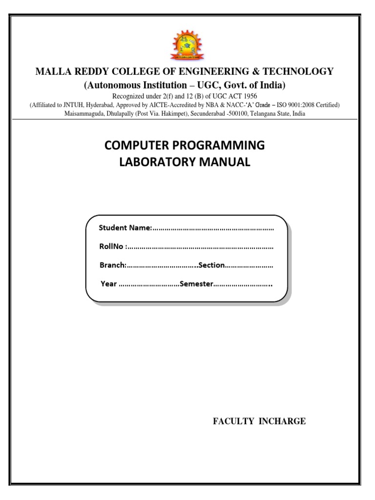 CP MANUAL Final | Download Free PDF | String (Computer Science) | Subroutine