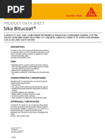 Product Data Sheet: Sikacor® Eg-5 | PDF | Corrosion | Concrete