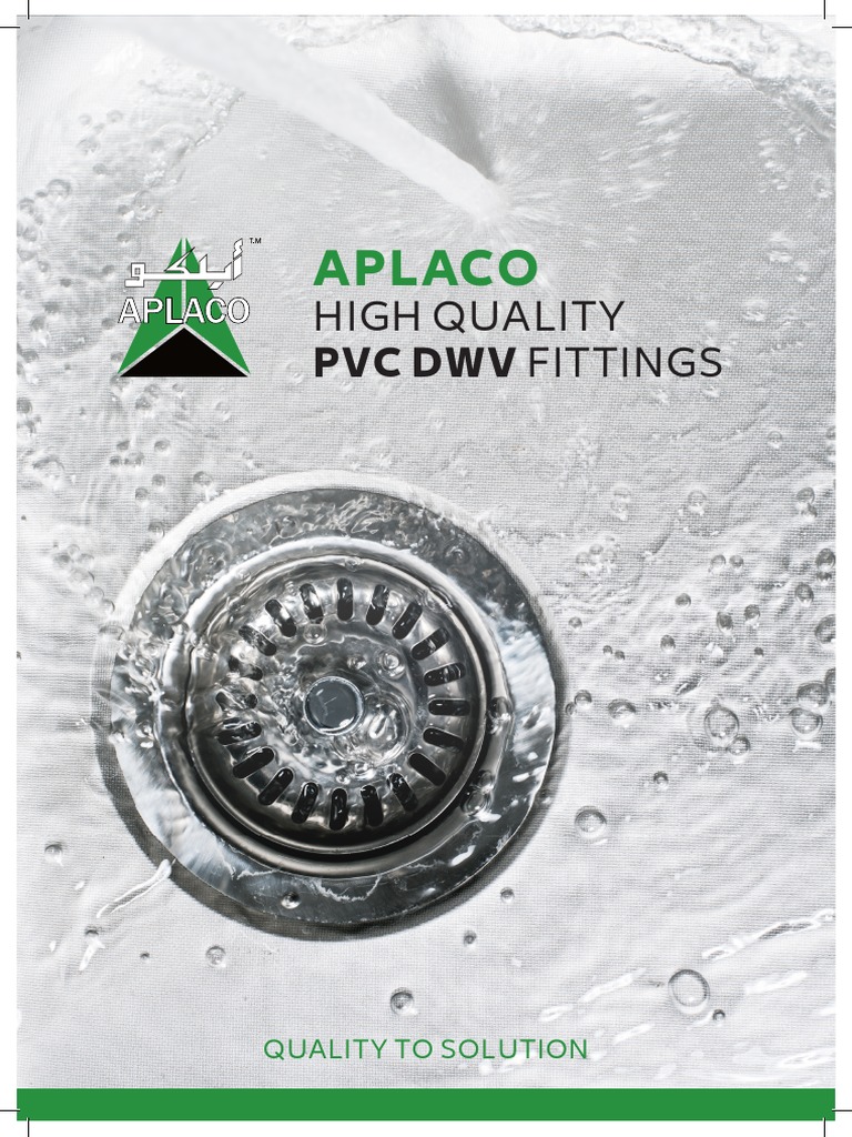 APLACO DWV Pipes and Fittings | PDF | Polyvinyl Chloride | Thermoplastic
