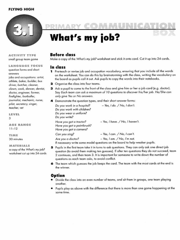 Jobs | PDF