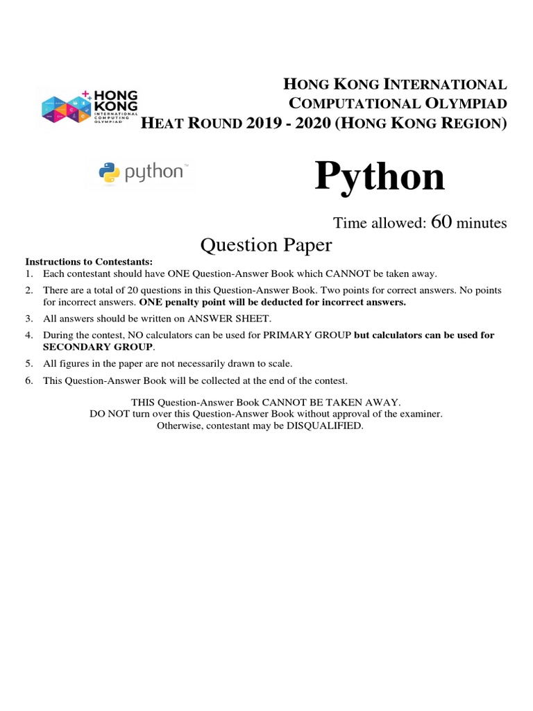 Hkico 2019 2020 Heat Python Pdf Class Computer Programming Inheritance Object 9543