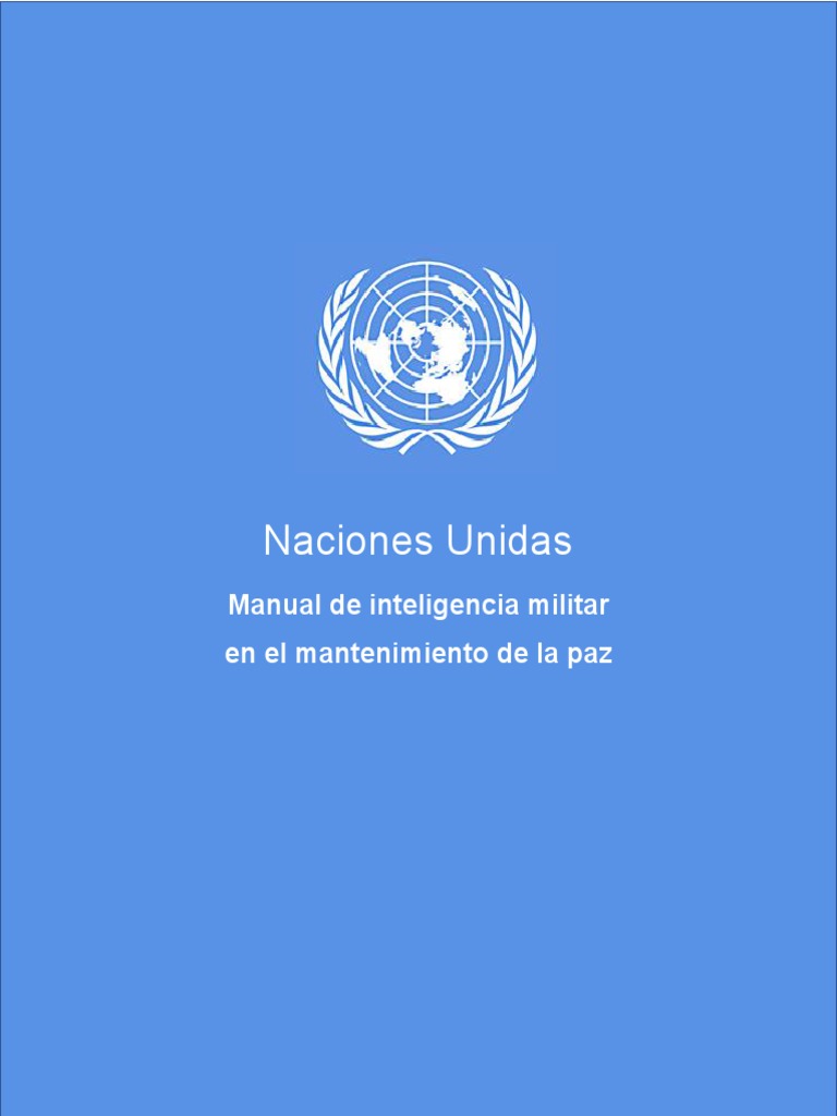 Military Peacekeeping-Intelligence Handbook - Spanish | PDF | Política ...