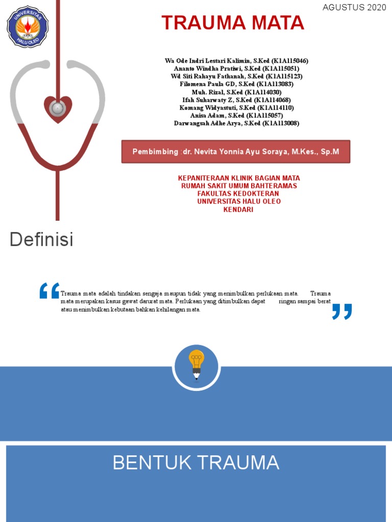 Materi Trauma Mata | PDF