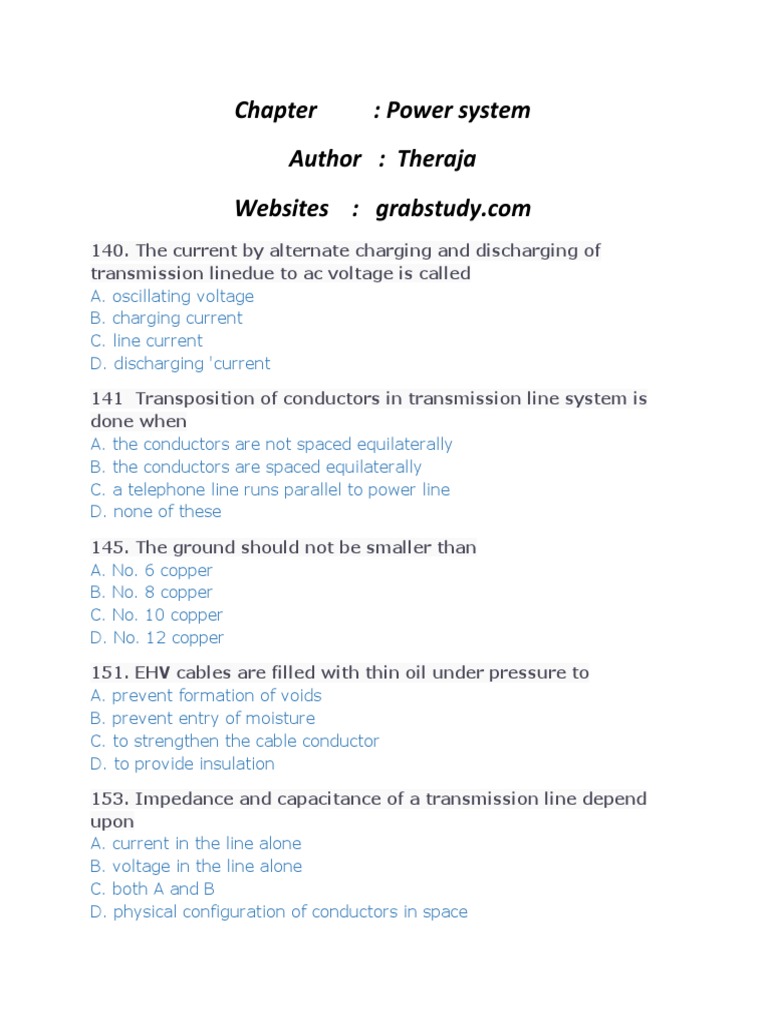 Chapter: Power System Author: Theraja | PDF | Electric Motor | Amplifier