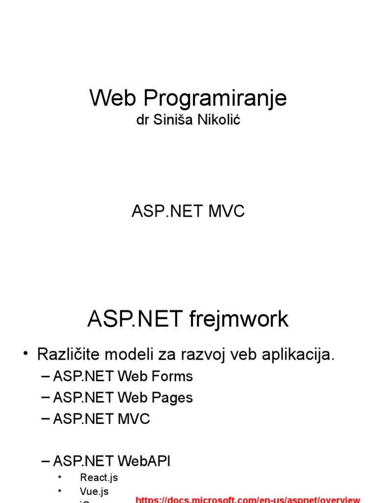 7.1 MVC | PDF