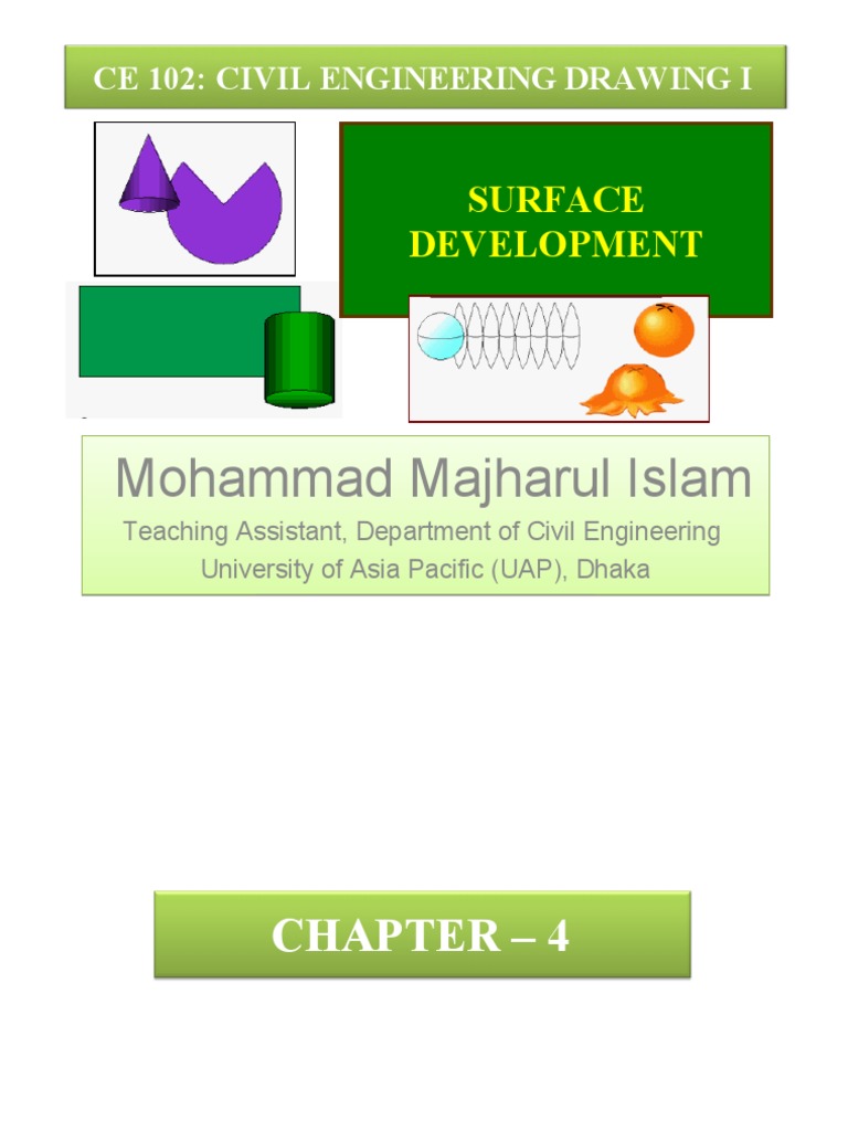 Chapter 4 (Surface Development) | PDF | Geometry | Geometric Shapes