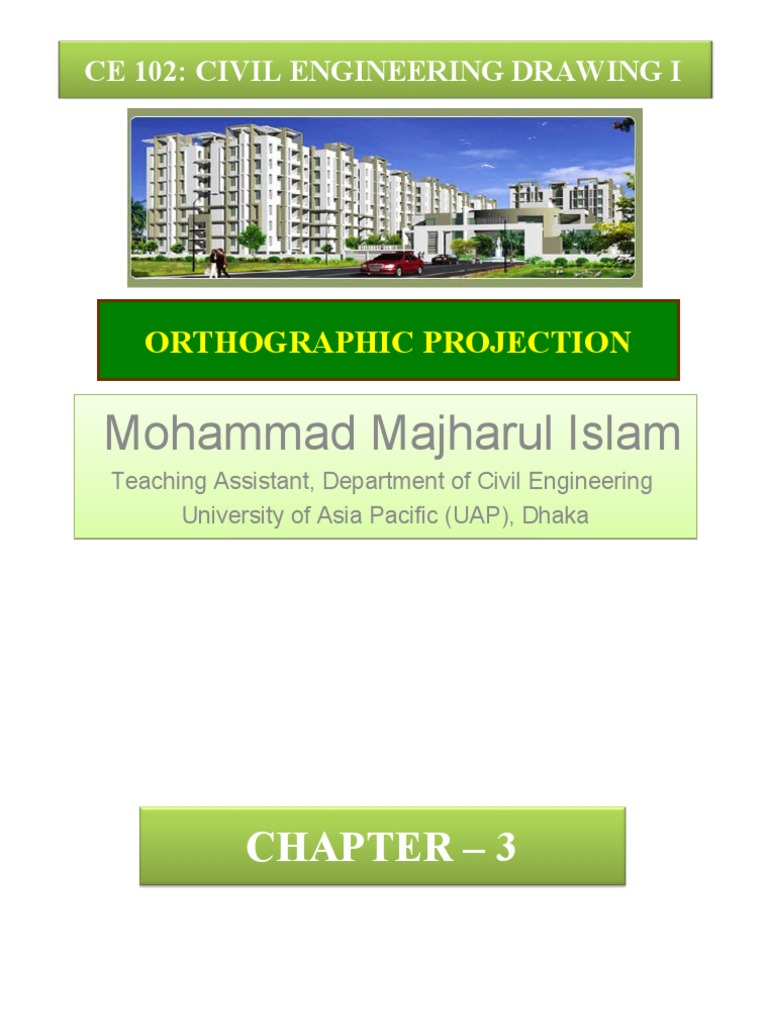 Chapter 3 (Orthographic Projection) | PDF | Elementary Geometry ...