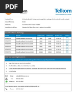 Telkom Contract and Service Cancellation Form PDF | PDF | Identity ...