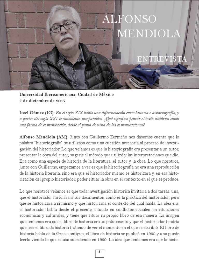 La Historiografía como Comunicación Histórica | PDF | Historiador ...