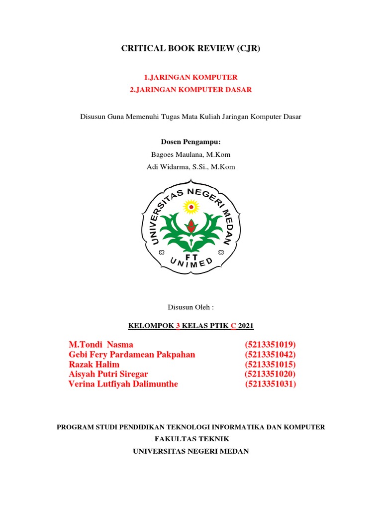 CBR Jarkom Kelompok 3 | PDF