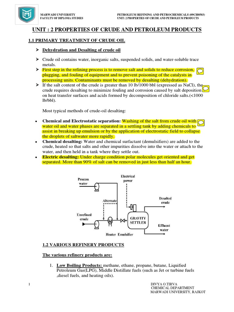 CHAPTER No. 2 (ADU AND VDU) | PDF | Petroleum | Oil Refinery