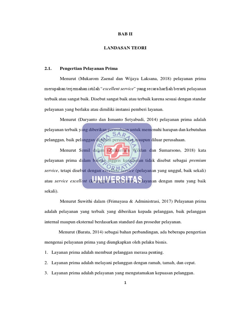 Definisi dan Prinsip Pelayanan Prima | PDF | Bisnis