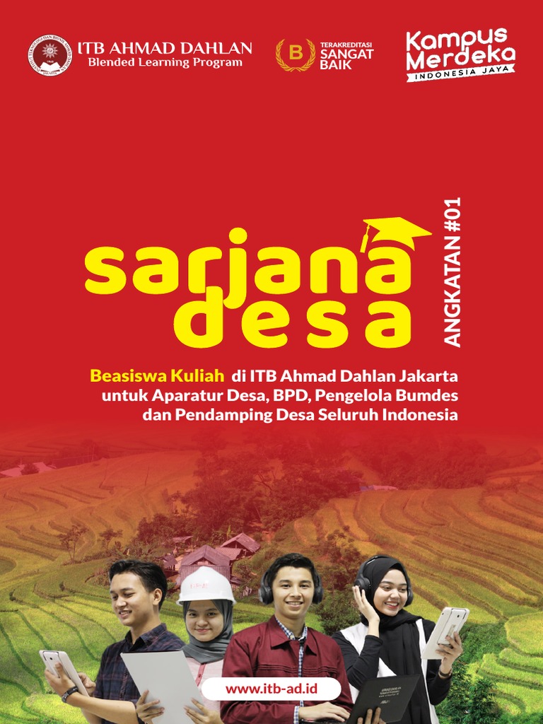Sarjana Desa #1 - Brochure | PDF | Karier & Perkembangan | Bisnis