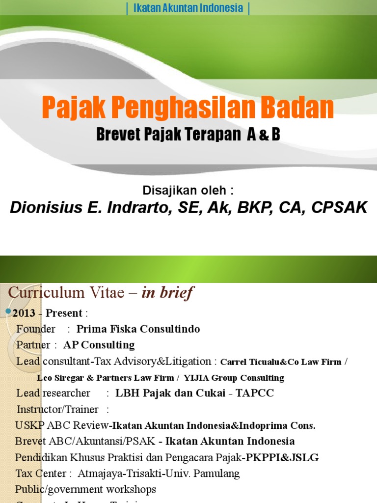 PPH Badan - 2021 | PDF