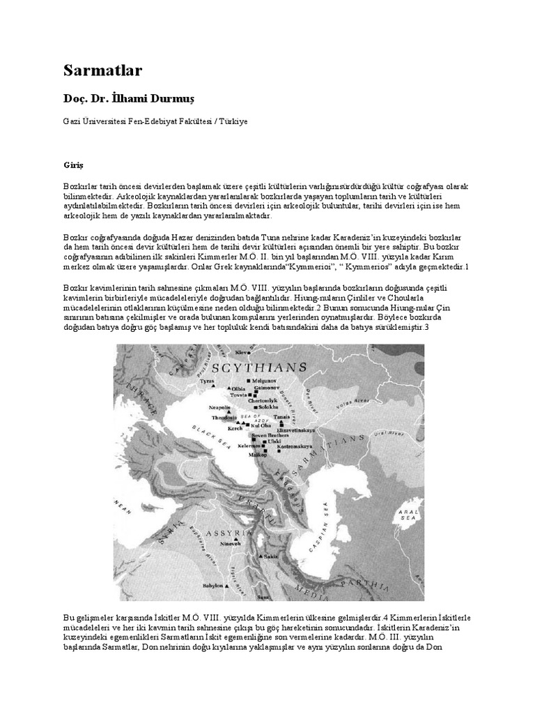 Sarmatlar (Sarmats) | PDF