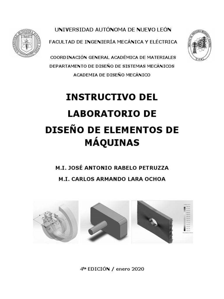 Instructivo Del Lab de Diseño de Elem de Maq E2020 | PDF | Engranaje ...