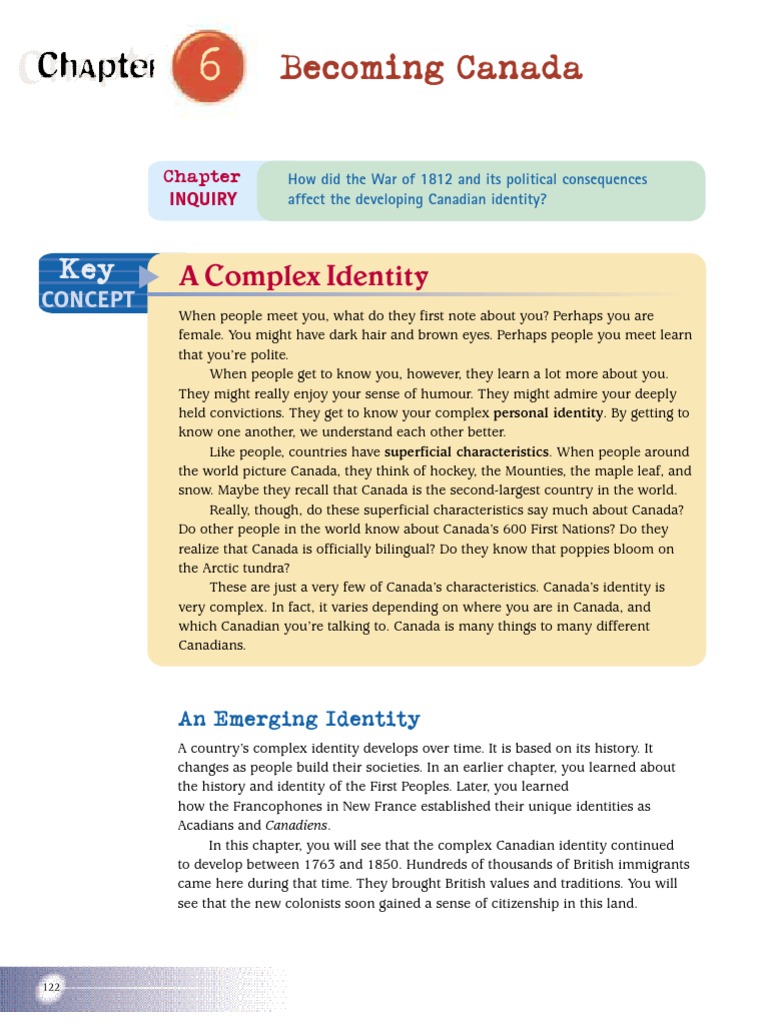 Understanding Canada's Complex Identity | PDF | Tecumseh | Quebec