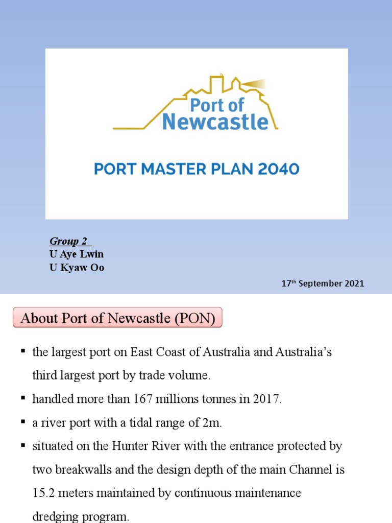 PON-Port Master Plan 2040 | PDF | Port | Transport