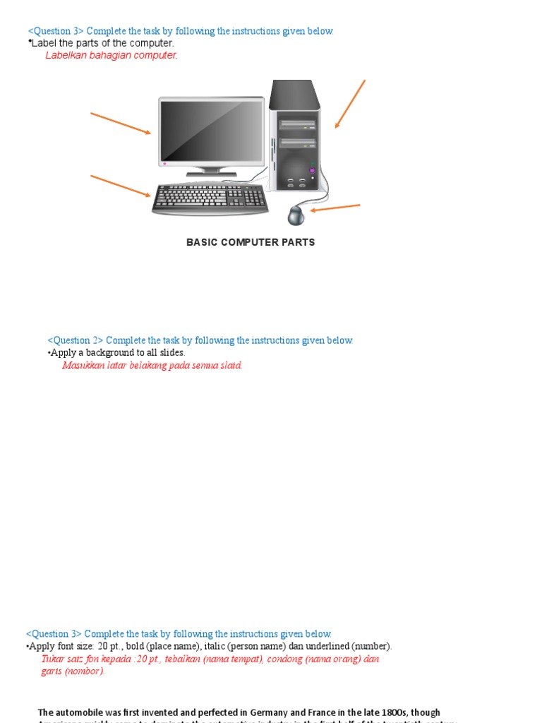 Mitc Power Point Practice 3 | PDF | Transport | Car