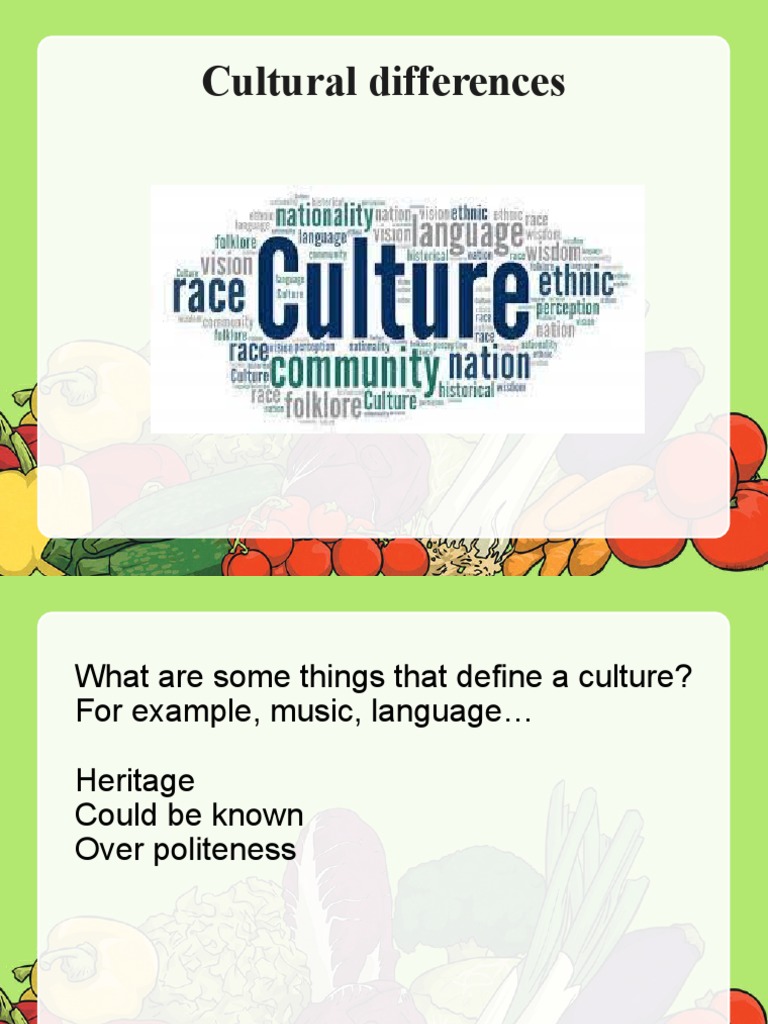 Cultural Customs Around the World: A Look at Food Traditions, Wedding ...